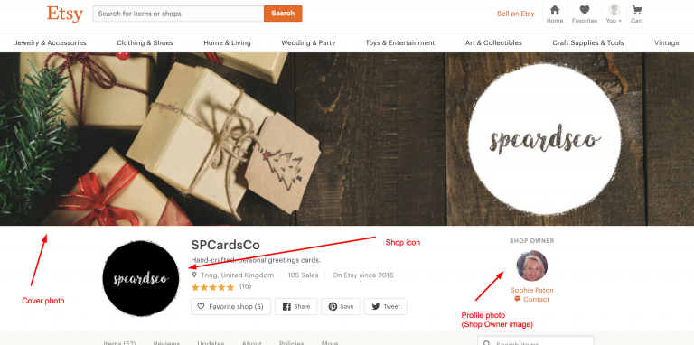 How to Design an Etsy Cover Photo + Launch Your Online Shop - Looka