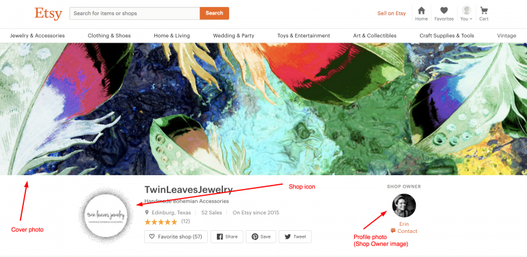 How to Design an Etsy Cover Photo + Launch Your Online Shop - Looka