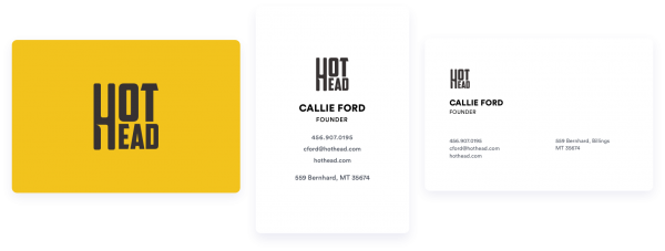 Business Cards - Create Custom Designs in Minutes | Looka