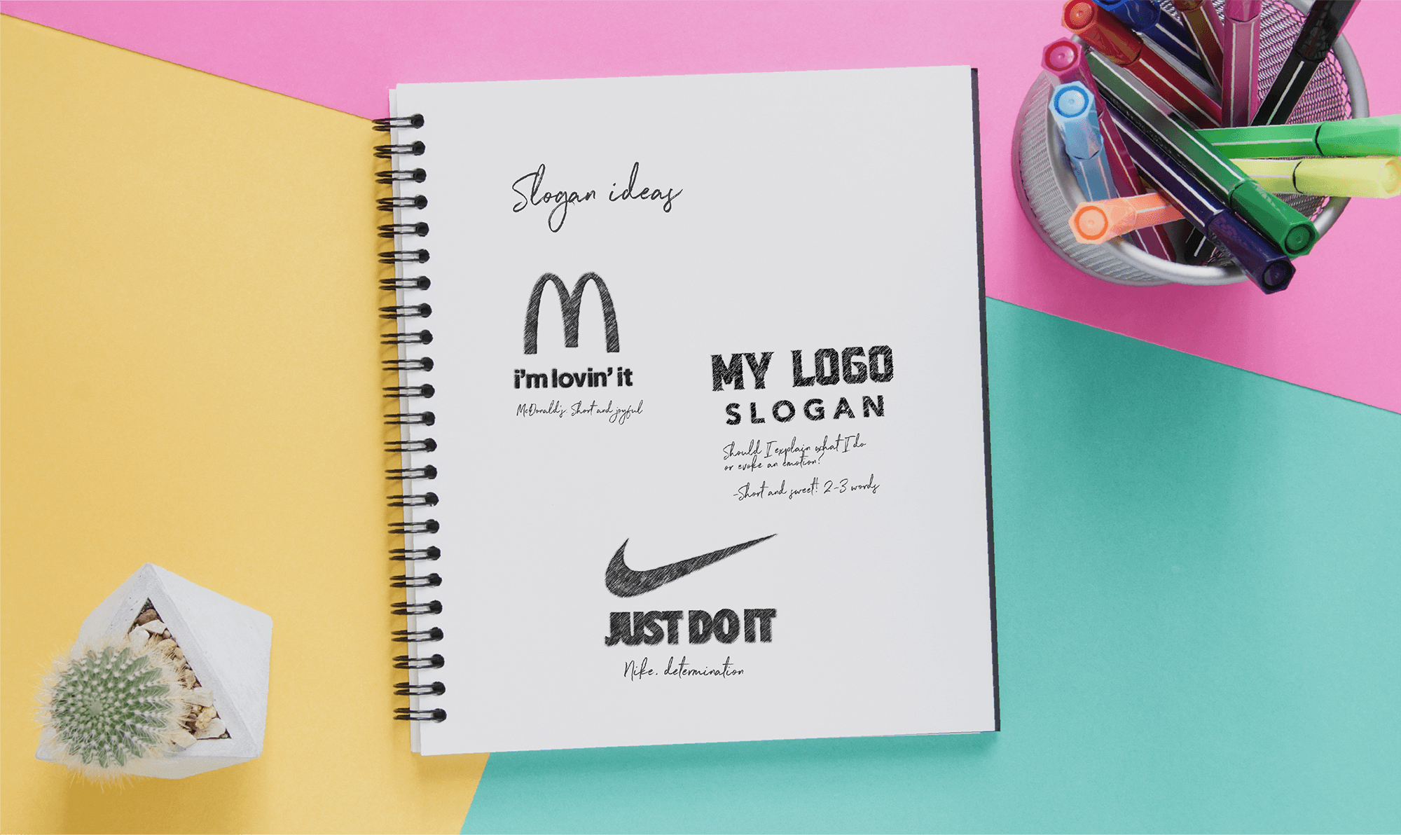 Slogan Logo Penggambar Slogan Logo Penggambar