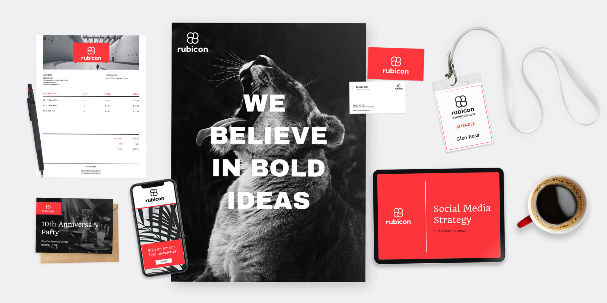 Looka Brand Kit | Start Marketing Your New Business Today