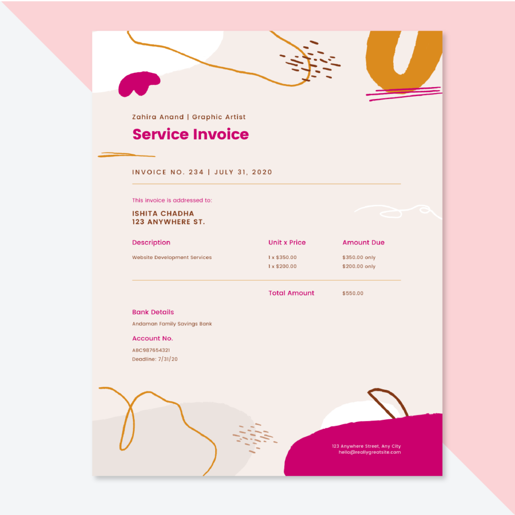 Invoice Template Guide: How to Write an Invoice (+ 18 Invoice Examples ...