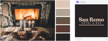 30 Winter and Christmas Color Palettes To Warm You Up | Looka