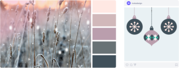 30 Winter and Christmas Color Palettes To Warm You Up | Looka