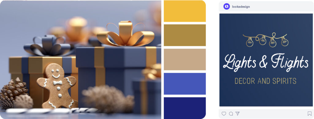 30 Winter and Christmas Color Palettes To Warm You Up | Looka