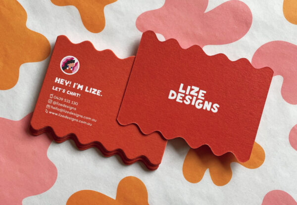 Unique Business Card Shapes Home Interior Design