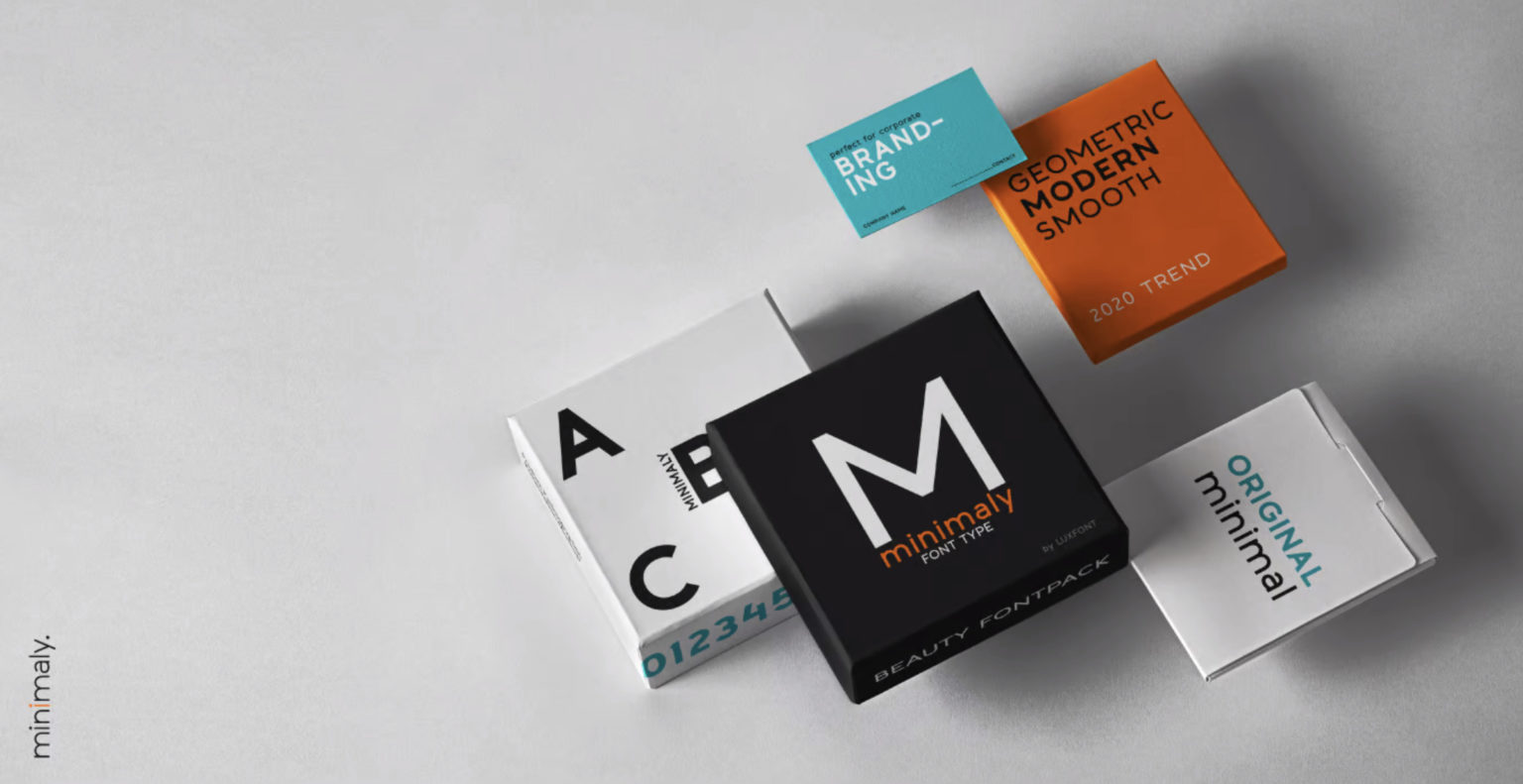 Top 50 Minimalist Fonts for Simple and Clean Design | Looka