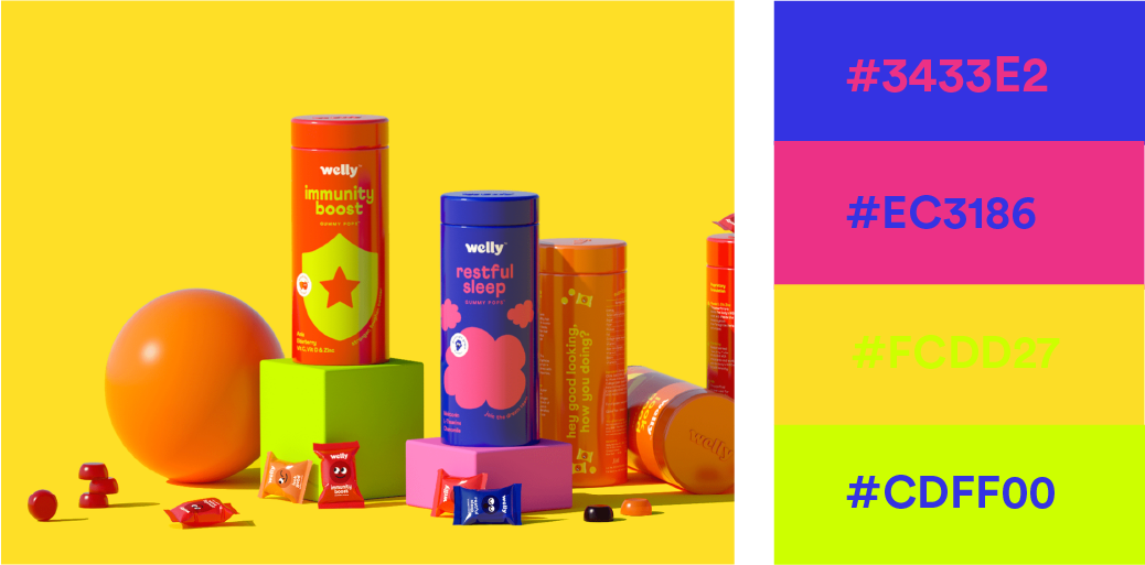 25 Bright Neon Color Palettes for Striking Designs | Looka