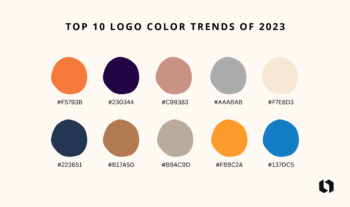 Top 5 Logo Color Trends of 2023 + Color Inspiration | Looka