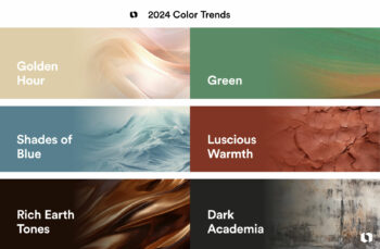 Top 6 Color Trends of 2024 + Color Inspiration | Looka