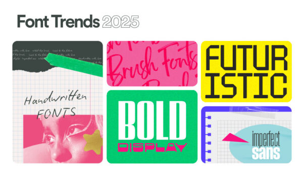 Top Font Trends of 2025: Human, Futuristic, and Bold | Looka