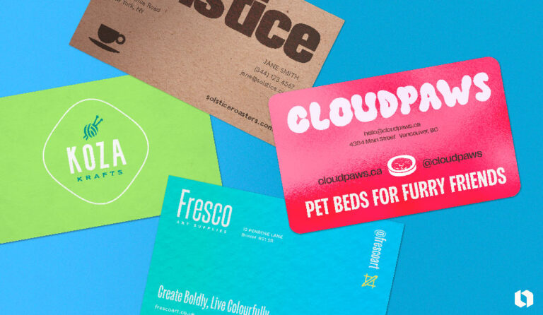 Guide to Business Card Paper: Weights, Finishes, & More | Looka